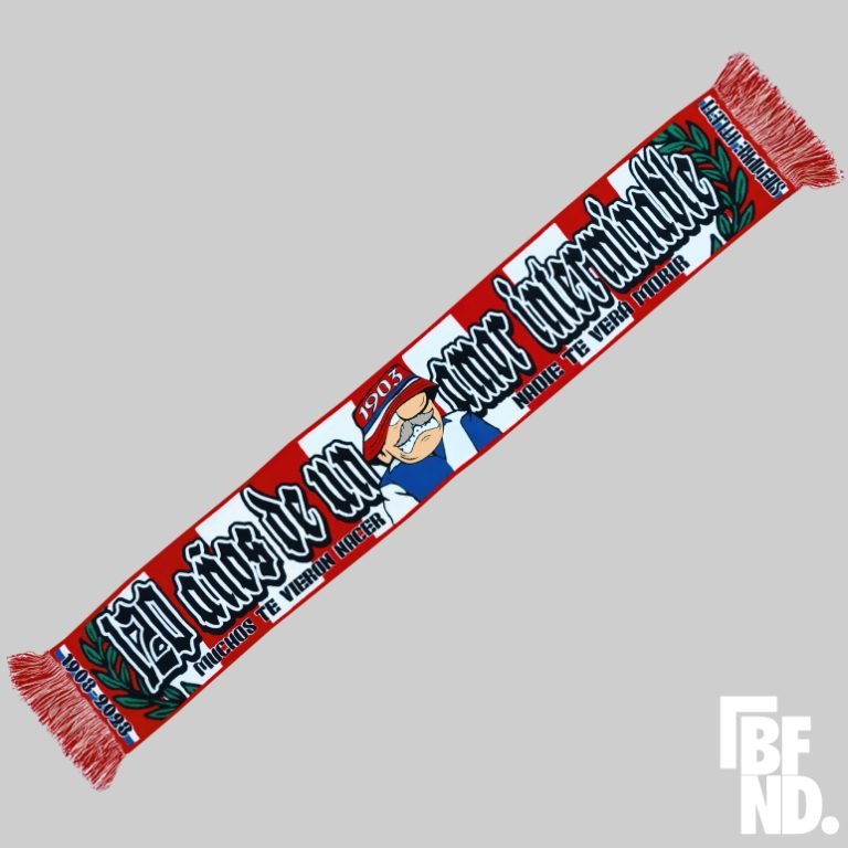 🧣Bufanda Atlético 120 años - Bufandea - Tienda - Madrid - Shop